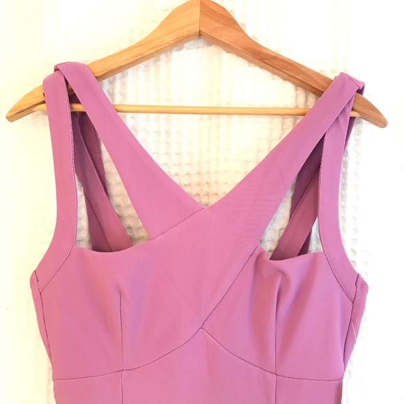 Tobi | Dresses | Nwt Tobi Purple Cutout Cross Neck Bodycon Dress S ...